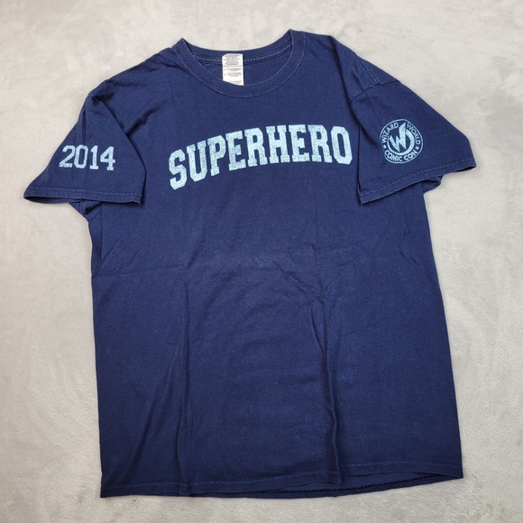 Gildan | Shirts | Comic Con Shirt Men Large Superhero Cosplay Fest ...